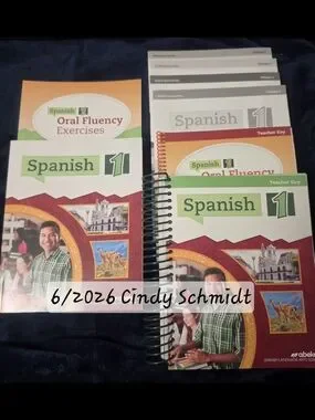 Abeka | Other | Abeka Spanish Oral Fluency Exercises With Consumables ...